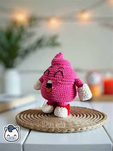 Ravelry: Caca Arale – Dr. Slump – Akira Toriyama pattern by El pony tejedor