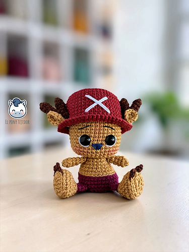 Ravelry: Chopper & Luffy - One Piece pattern by El pony tejedor