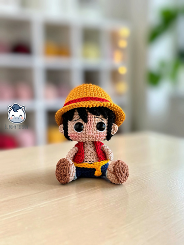 Ravelry: Chopper & Luffy - One Piece pattern by El pony tejedor