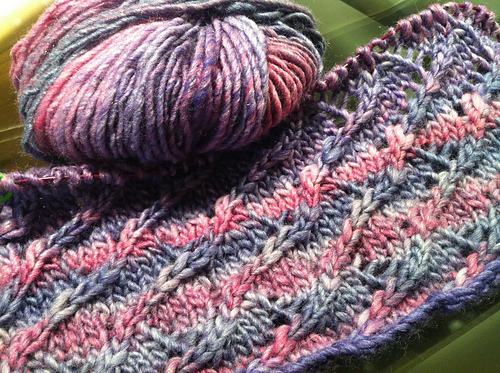 Ravelry: Swimming with Salmon pattern by Susan Ashcroft