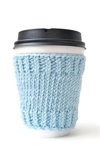 Ravelry: Easy Coffee Cup Cozy for Beginners pattern by Elaine's Collection