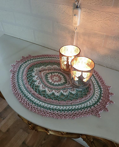 Ravelry: Lisa´s Oval Mandala pattern by Lifestyle By Ella /Elisabeth ...