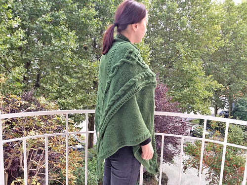 Ravelry: Celtic Forest Shawl pattern by Simona Varga