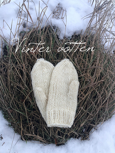 Ravelry: Vinter votten pattern by RiseKnit