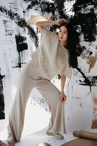 Ravelry: Piens (Milk) Sweater pattern by Linda Skuja