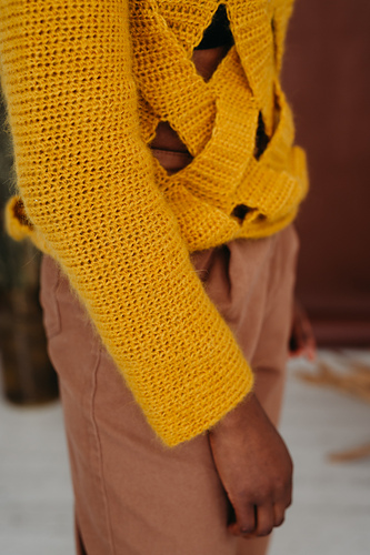 Ravelry: Saule (Sun) Sweater pattern by Linda Skuja