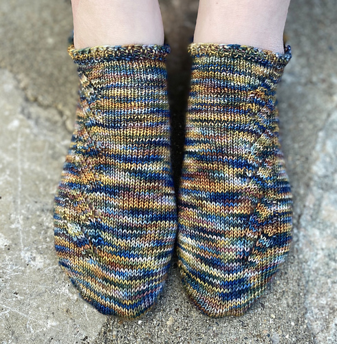 Ravelry: Autumnal Socks pattern by Snickerdoodle Knits