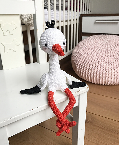 Ravelry: Lucky the Stork pattern by Elif Tekten