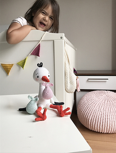 Ravelry: Lucky the Stork pattern by Elif Tekten