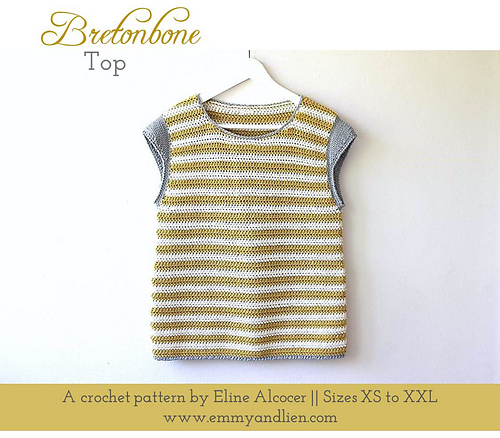 Ravelry: Bretonbone Top pattern by Eline Alcocer