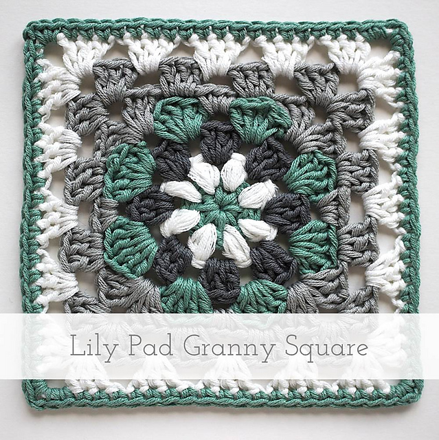 Ravelry: Lily Pad Granny Square pattern by Eline Alcocer