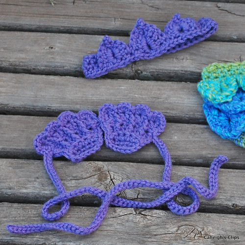 Ravelry: Mermaid Princess Cuddle Cape Set pattern by Elisabeth Spivey