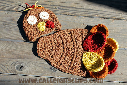Ravelry: Tommy The Turkey Cuddle Critter Cape Set pattern by Elisabeth ...