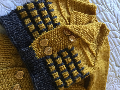 Ravelry: Royal Jacket for Kids pattern by Elizabeth Calabro