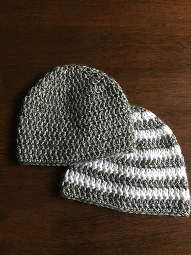 Ravelry: Double Crochet Beanie Pattern pattern by Elizabeth Roggasch