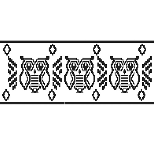 Ravelry: Mosaic Owls in a Tree pattern by Elizabeth Ragsdale