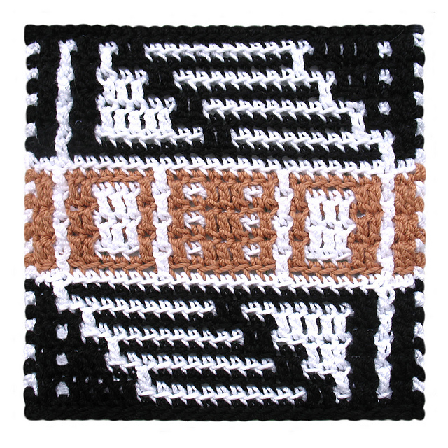 Ravelry: Mosaic Blocks 3 Coaster pattern by LacyLizbeth