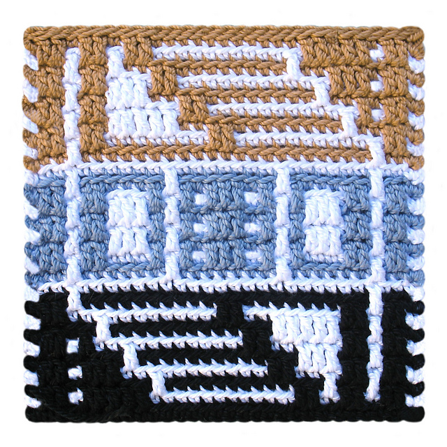 Ravelry: Mosaic Blocks 3 Coaster pattern by Elizabeth Ragsdale