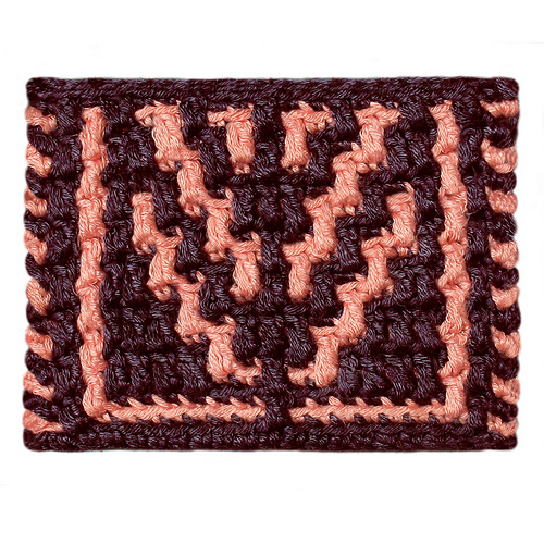 Ravelry: Mosaic Art Deco Squares pattern by Elizabeth Ragsdale