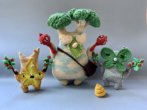 Ravelry: Dancing broccoli amigurumi pattern by ElizettaCrafts