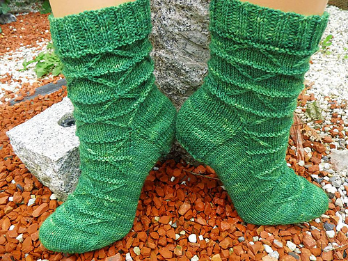 Ravelry: Triangle - Socks pattern by Ella Brandt