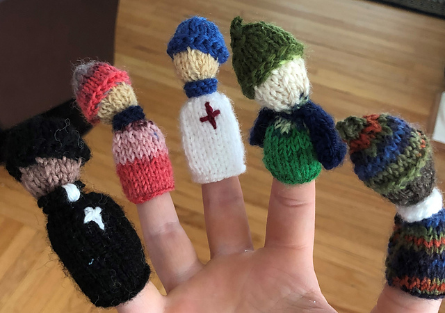 Ravelry: Basic Finger Puppets pattern by Ellen S-A