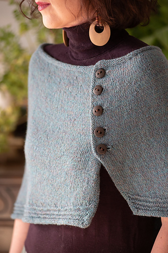 Ravelry: Drawing Room Capelet pattern by Janice Allen