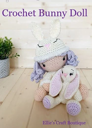 Ravelry: Crochet Bunny Doll pattern by Lisa Paddock