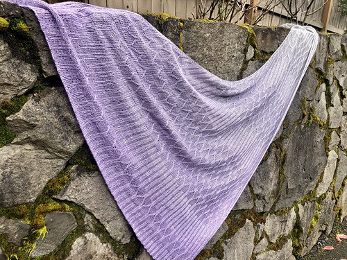 Ravelry: Rock Formation Shawl pattern by Lisa Hannes
