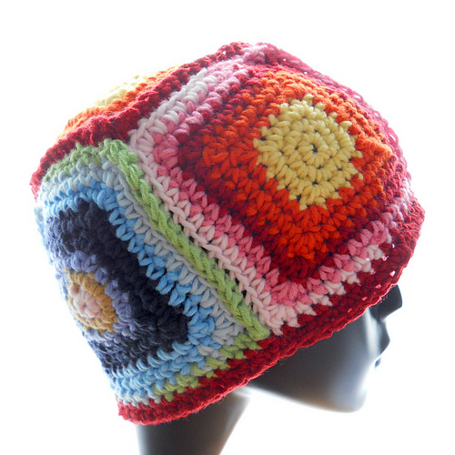 Ravelry: 5-Square Beanie pattern by Elvee Dickinson
