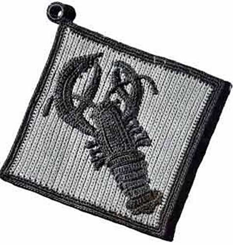 Ravelry: Lobster Potholder #S-84 pattern by The Spool Cotton Company