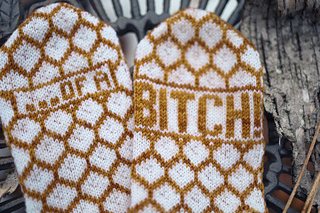 Ravelry: Bee Kind...of a Bitch Socks pattern by Erin Megenity