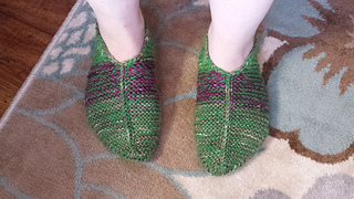Ravelry: Emily-H's Simple Garter Stitch Slippers