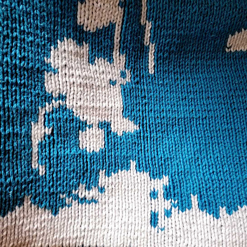 Toy story inspired double knit blanket : r/knitting