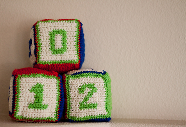 Ravelry: Crochet Number Blocks pattern by Emily Kaz