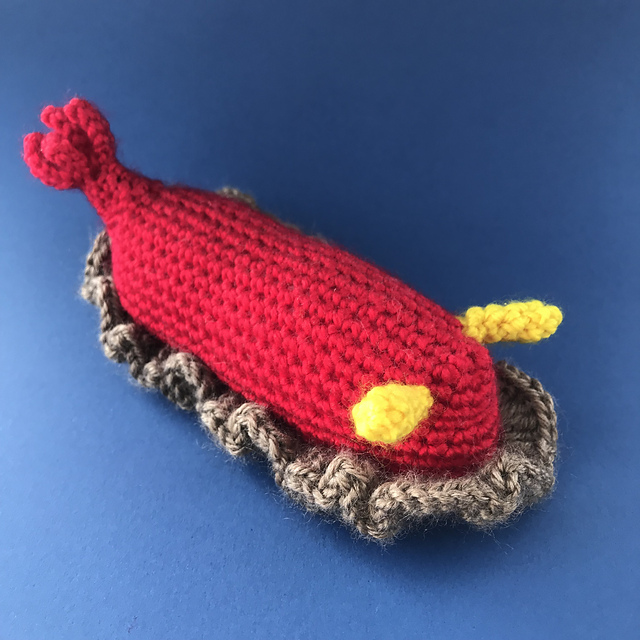 Ravelry: Naiad the Nudibranch pattern by Emma McFarlane