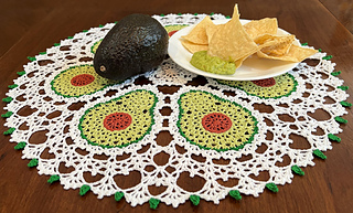 Ravelry: Avocado Doily pattern by Emma Garside