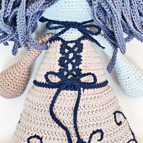 Ravelry: Corpse Bride Rag Doll pattern by Emman Crochet