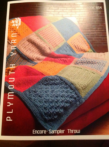 Ravelry: Plymouth Yarn 654, Encore Sampler Throw - patterns