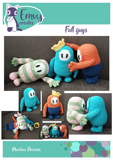 Ravelry: Fall guys pattern by Martina Persson