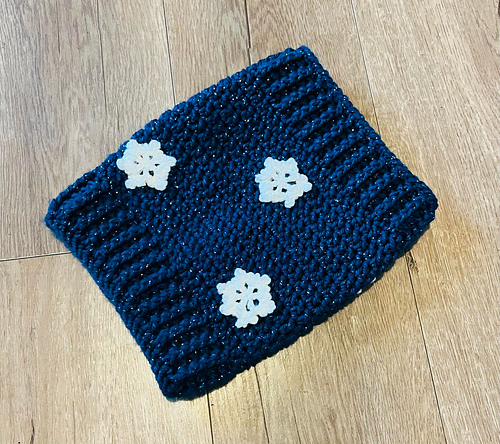 Ravelry: Snowflake Dog Snood Cowl pattern by Sarah Petersen