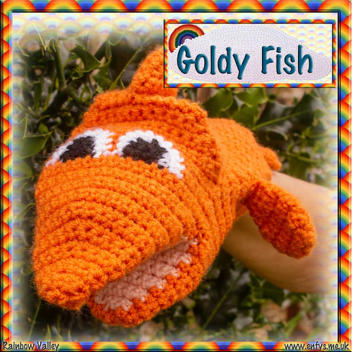 Ravelry: Puppet Pals - Goldy Fish pattern by Helen Free