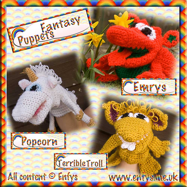 Ravelry: Puppet Pals - Fantasy pattern by Helen Free