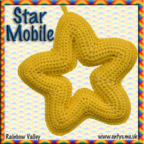 Ravelry: Alphabet Mobiles - Star pattern by Helen Free
