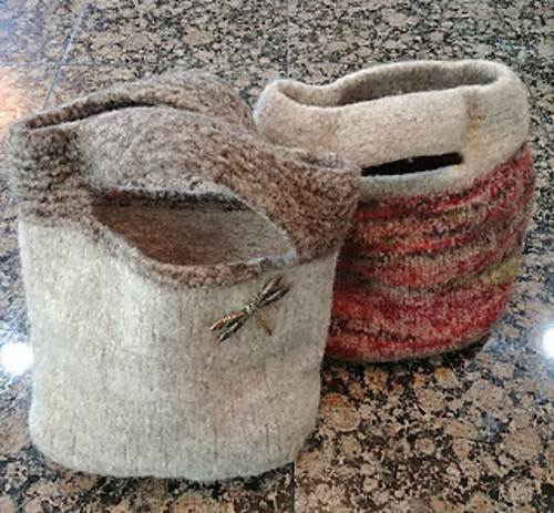 Ravelry: Knit Felted Purse pattern by Melanie Rudy