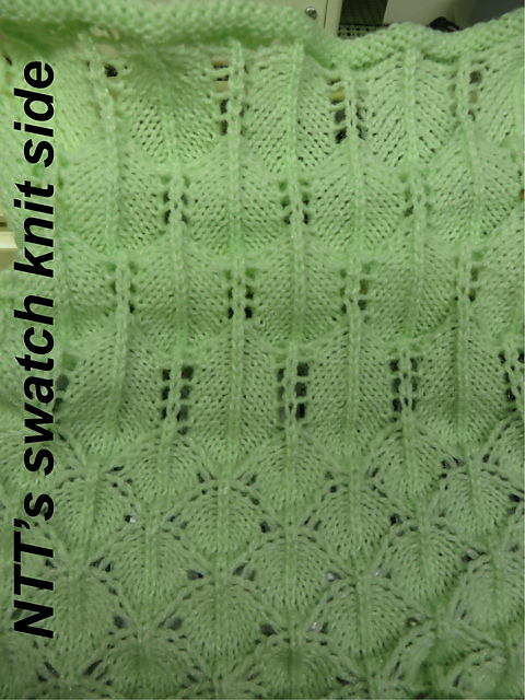 Ravelry: Entity60's Dragon Scales Stitch Pattern for Machine Knitting