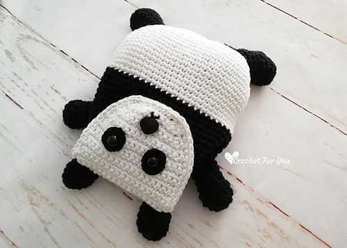 Ravelry: Panda Backpack pattern by Erangi Udeshika