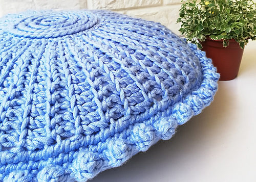 Ravelry: Sea Urchin Shell Pillow pattern by Erangi Udeshika