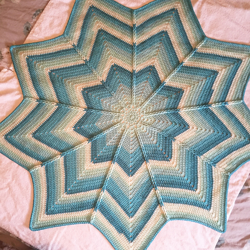 Ravelry: StarLight JL blanket pattern by Roxann Skvarj-Stetzer