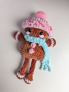 Ravelry: Graham Gingerbread Man Pully Plush pattern by Erin Sawford